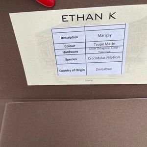 Ethan K | Bags | Crocodile Leather Tote Bag | Poshmark